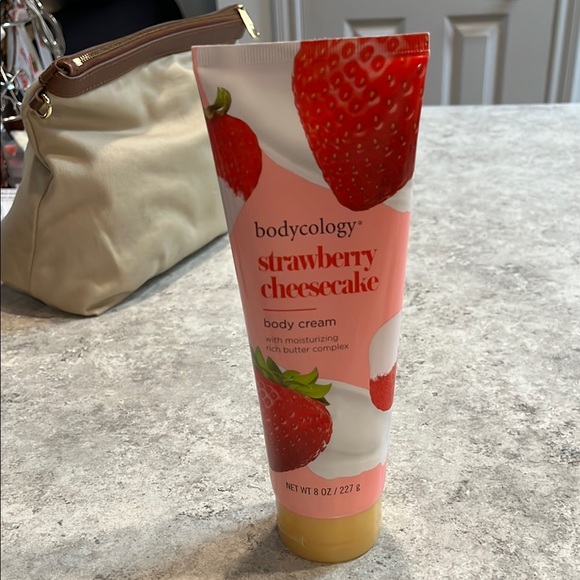 Bodycolgy | Bath & Body | New Strawberry Cheesecake Body Cream | Poshmark
